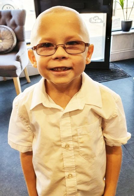 Schoolboy Shaves His Head So He And Friend With Cancer Can ‘Be Bald ...