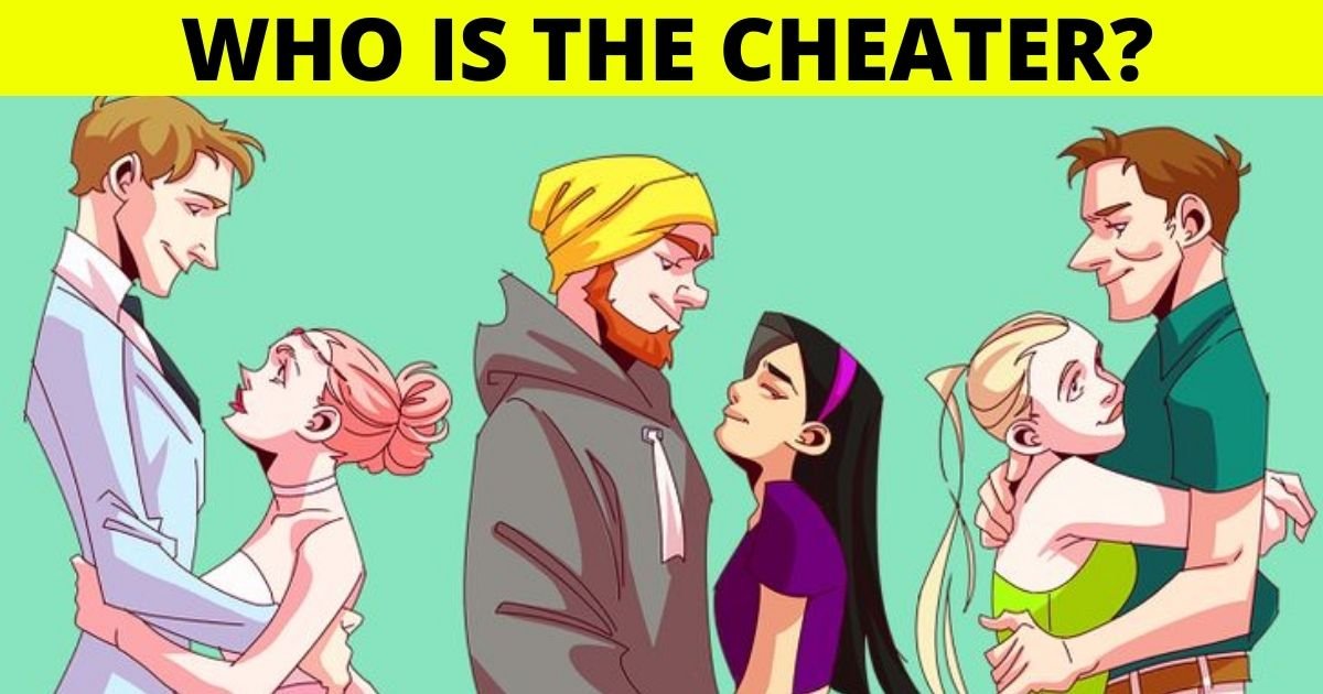 ‘Who Is The Cheater?’ 90% Of Viewers FAIL To Solve This Picture Puzzle ...