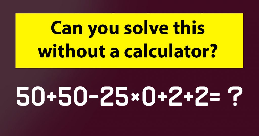 Challenge: Can You Solve This Middle School Math Problem – Without A ...