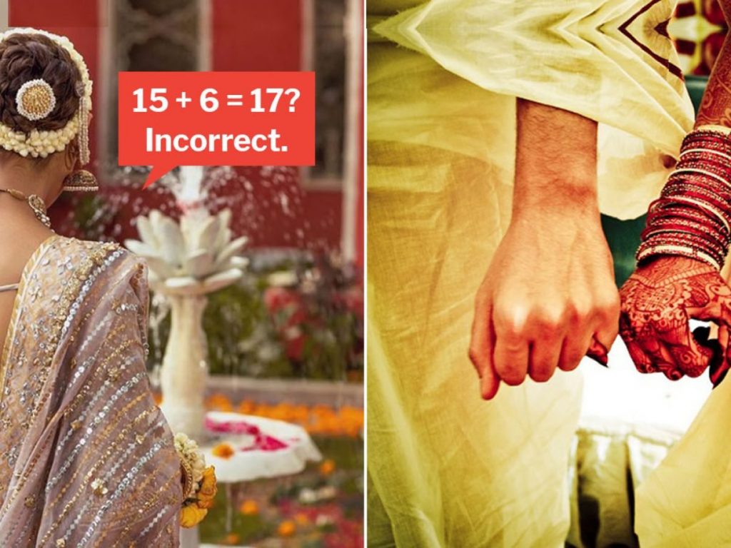 Just Because Groom Fails Simple Math Test, His Bride Immediately ...