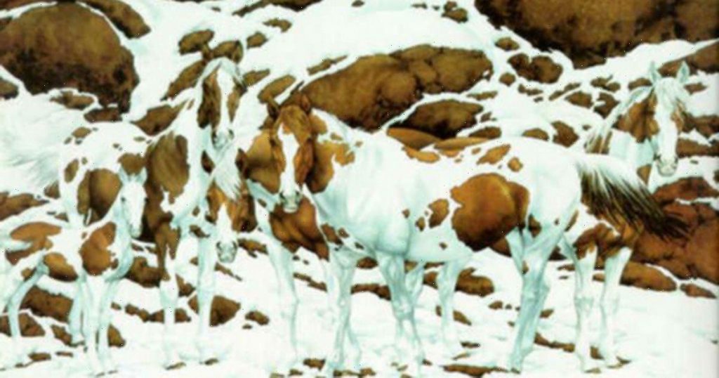 How Many Horses Can You See In This Mind-boggling Optical Illusion ...