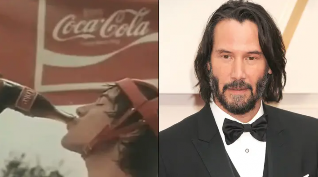Keanu Reeves Went From Starring In Coca-Cola Advert To Being The Nicest ...